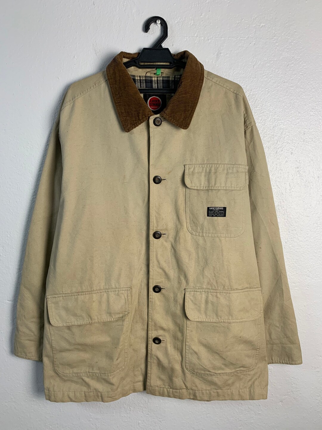 Lucky Strike Worker Detroit Chore Jacket - Etsy