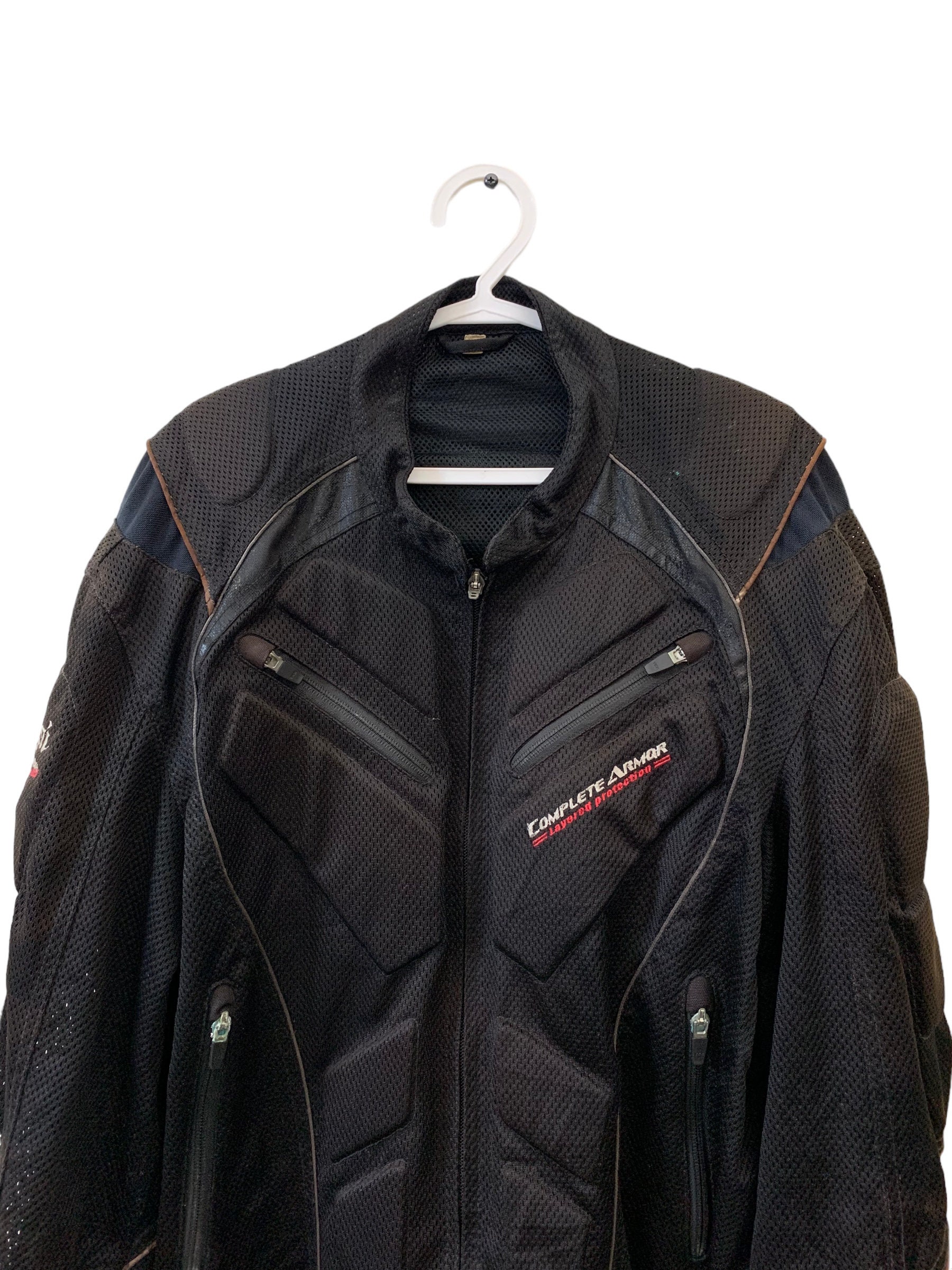 Nankai Biker Racing Absorbent/hard Guard Pad Mesh Jacket - Etsy