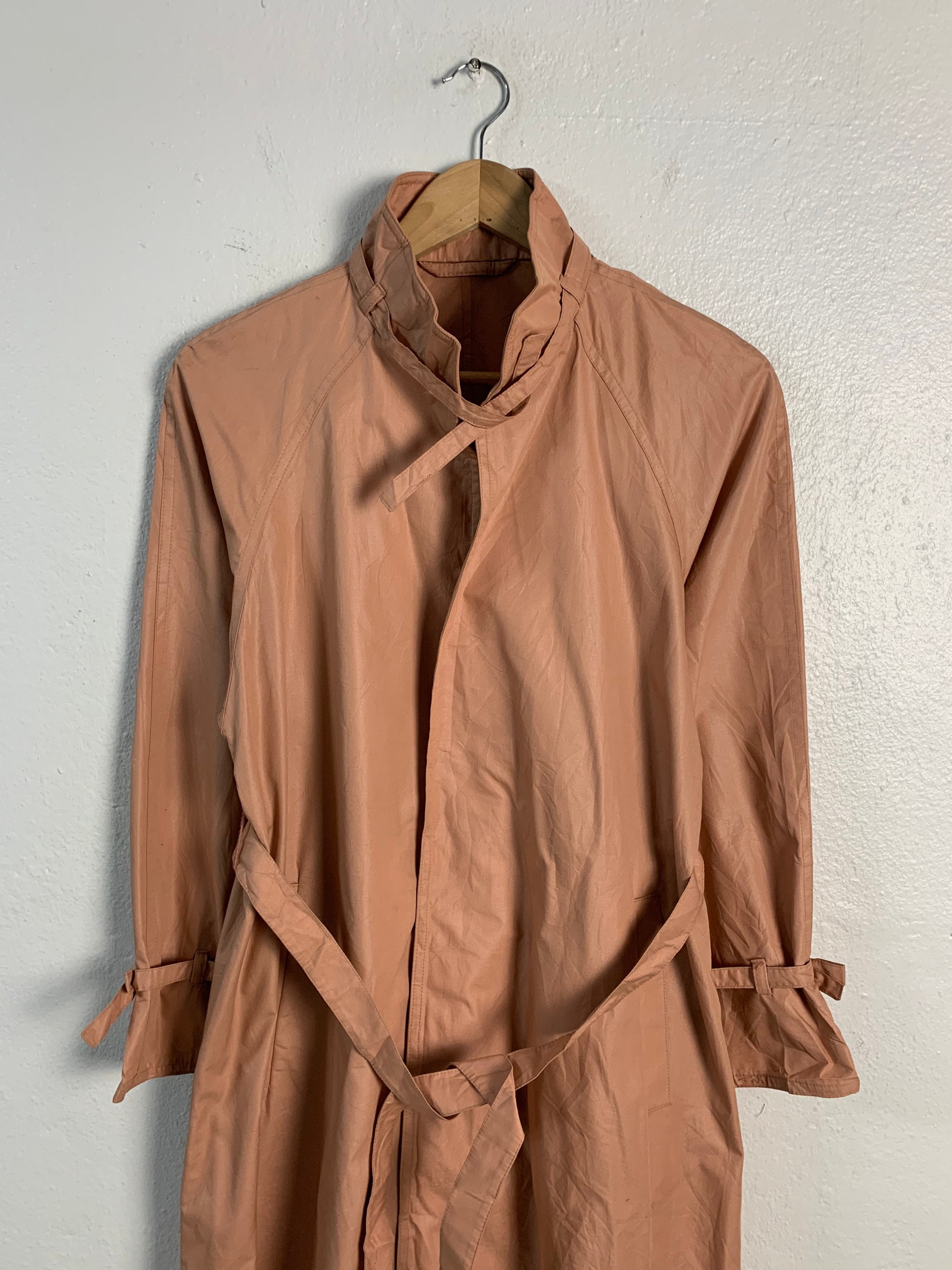 Aquascutum Button Less Trench Coat - Etsy