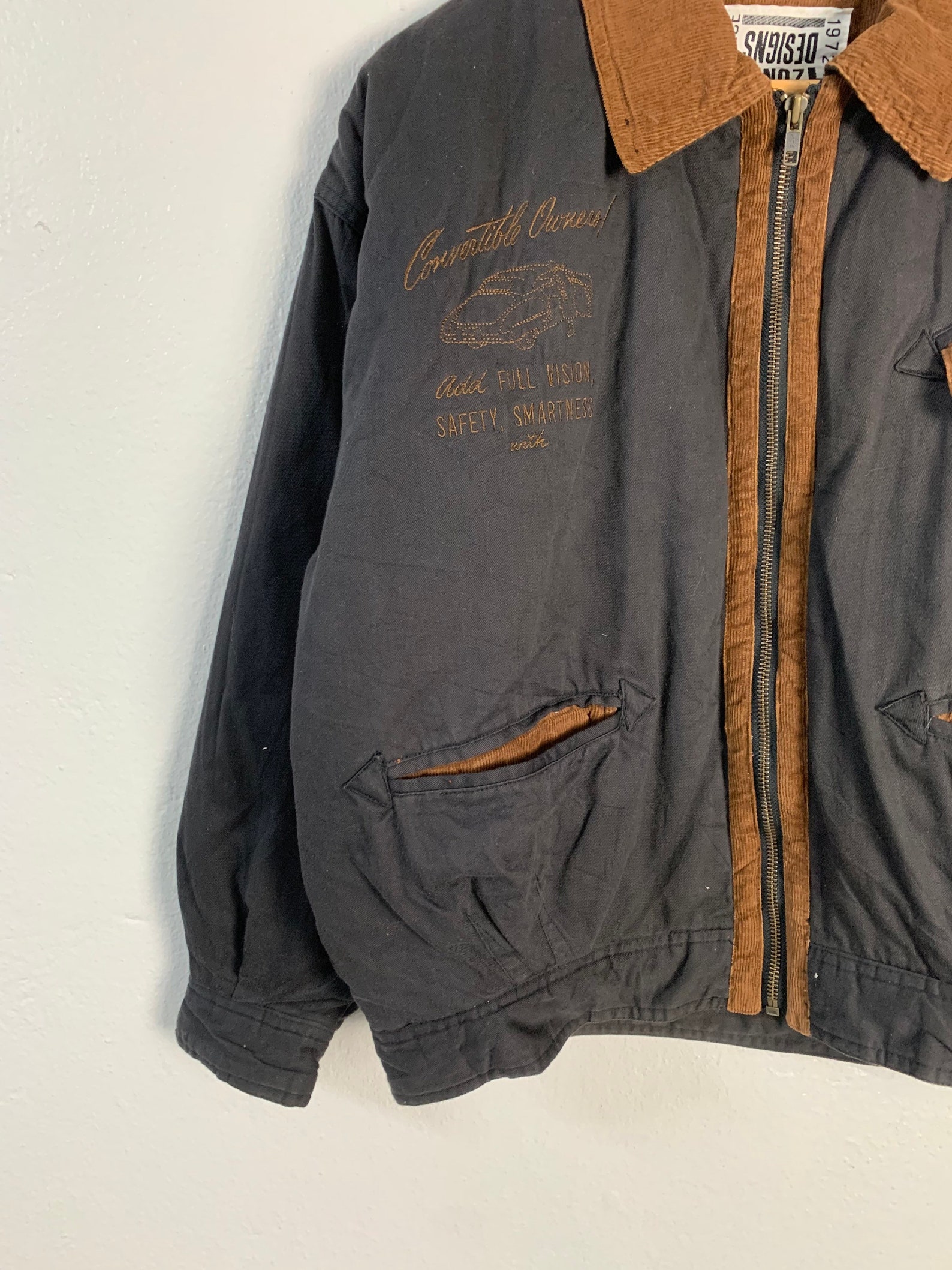 A Zone C Dedign Bomber Jacket - Etsy