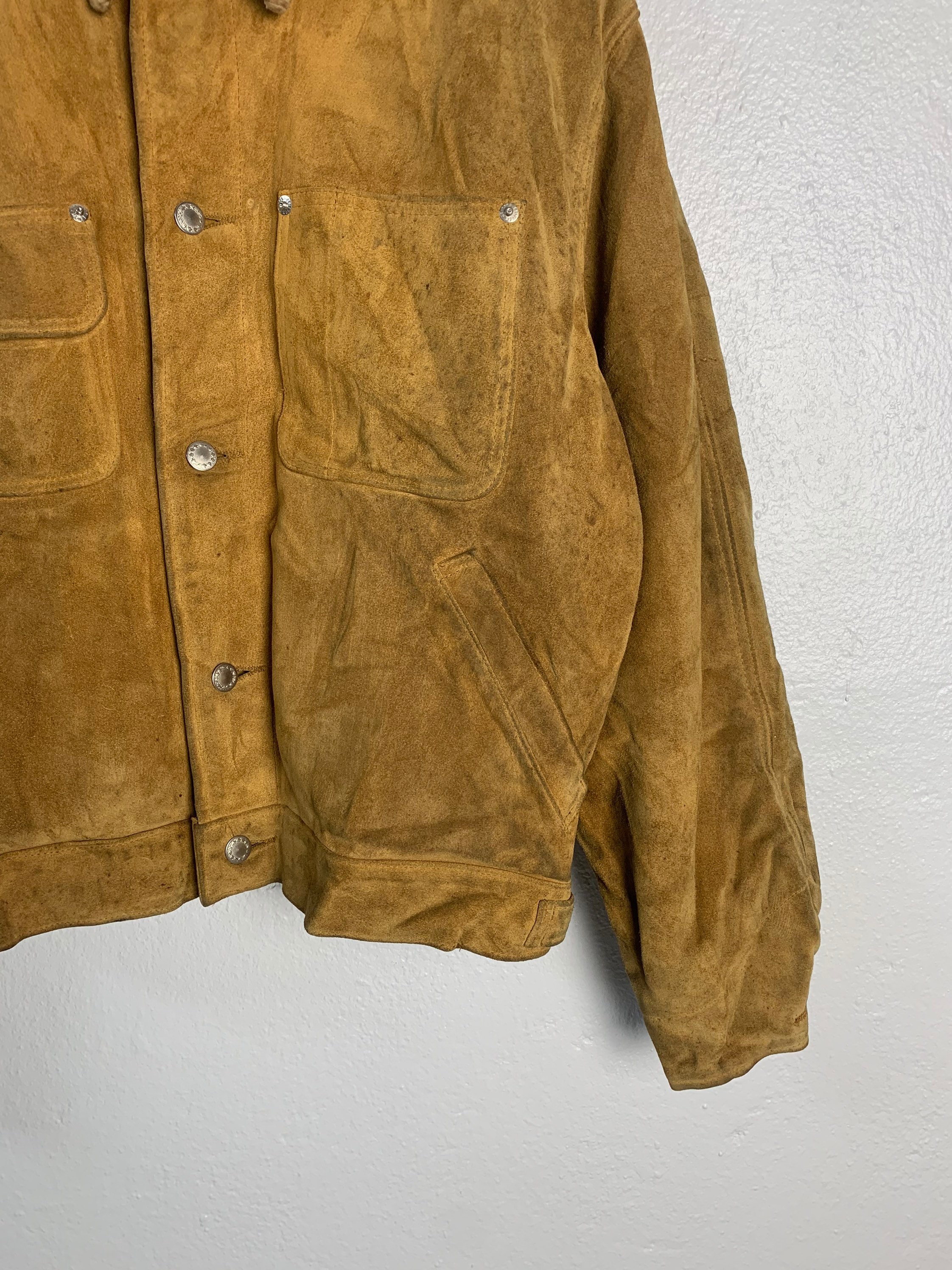 Vintage Golden Bear Leather Jacket - Etsy