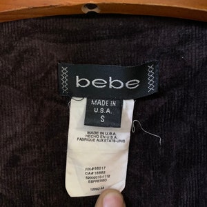 Bebe Corduroy Trench Coat Jacket - Etsy