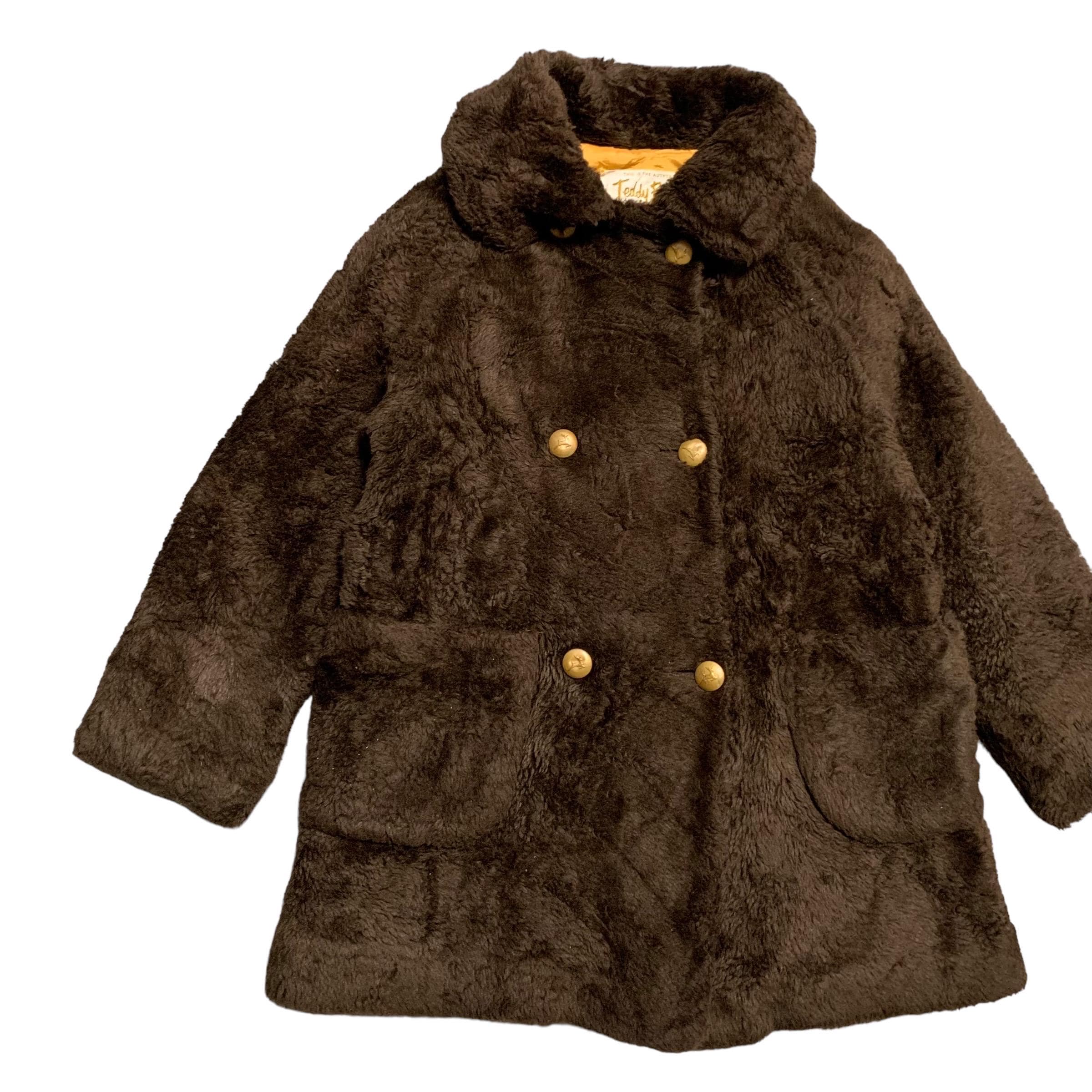 Vintage Teddy Bear by White Stag Fur Coat - Etsy