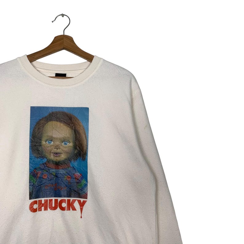 Official Movie Chucky Big Logo Sweatshirt - Etsy
