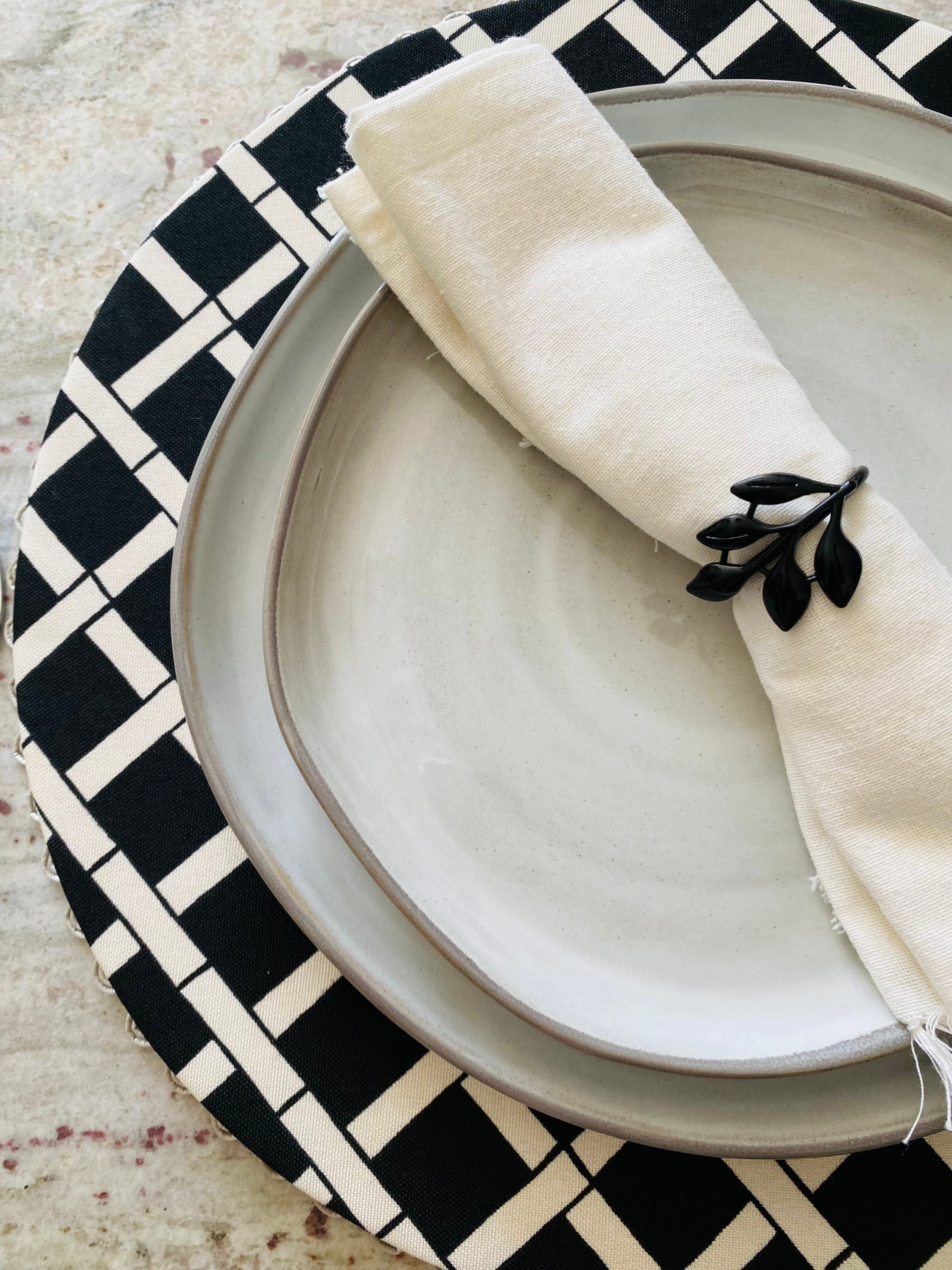 Trellis Charger Plate Covers (set of 4) - Covers for Sousplat ...