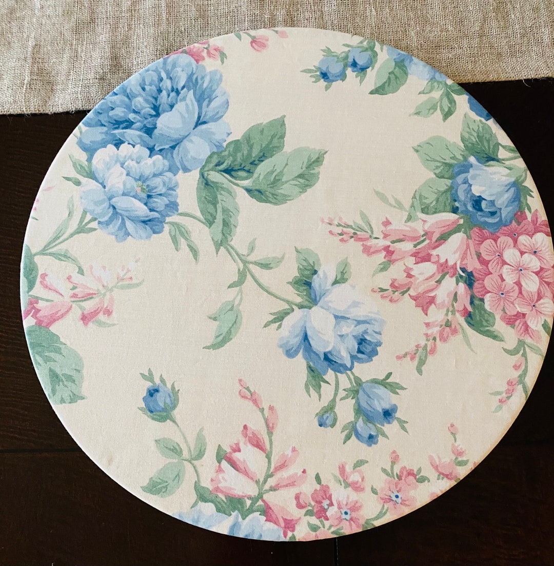 Country Cottage Plate Covers (set of 4) Covers for Sousplat- Reusable ...