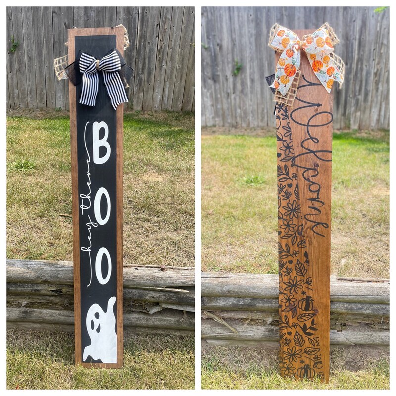 Fall Sign for Front Porch - Etsy