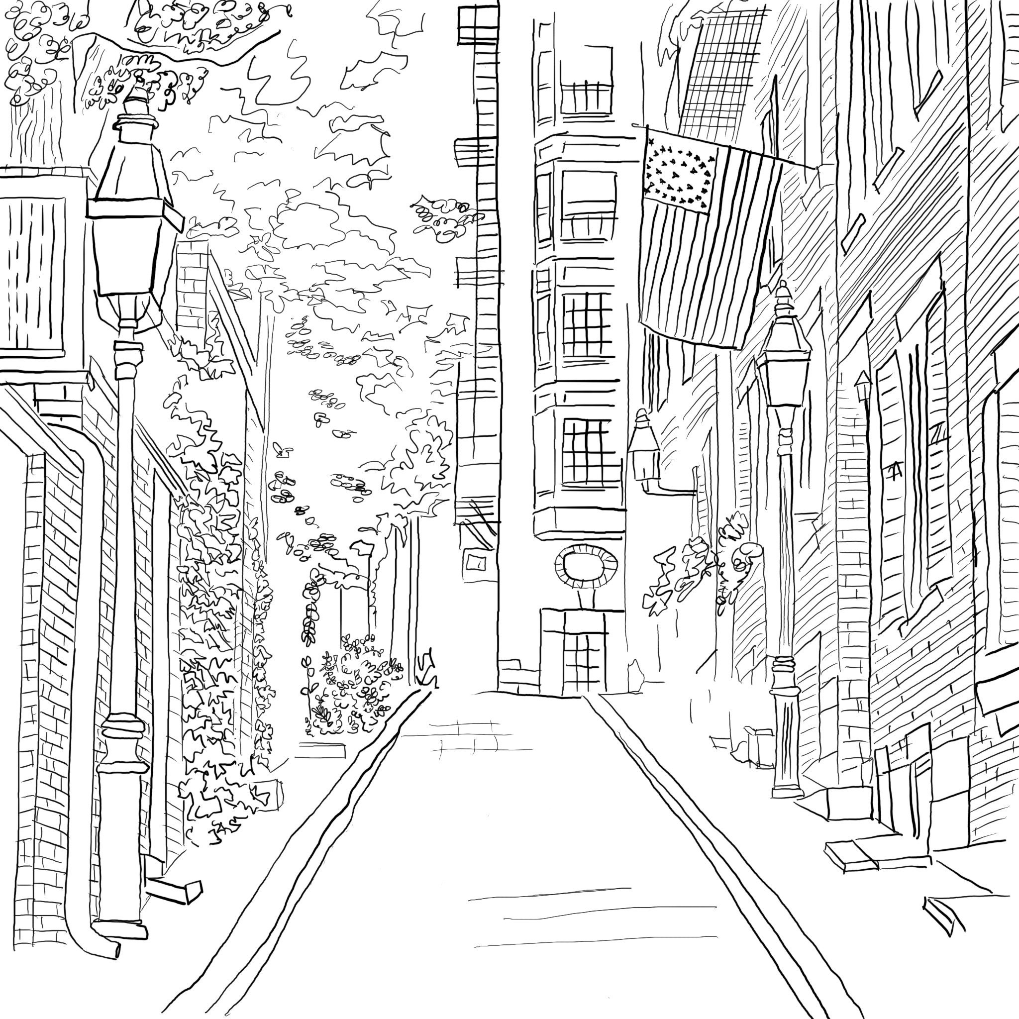 Custom Line Drawings - Etsy