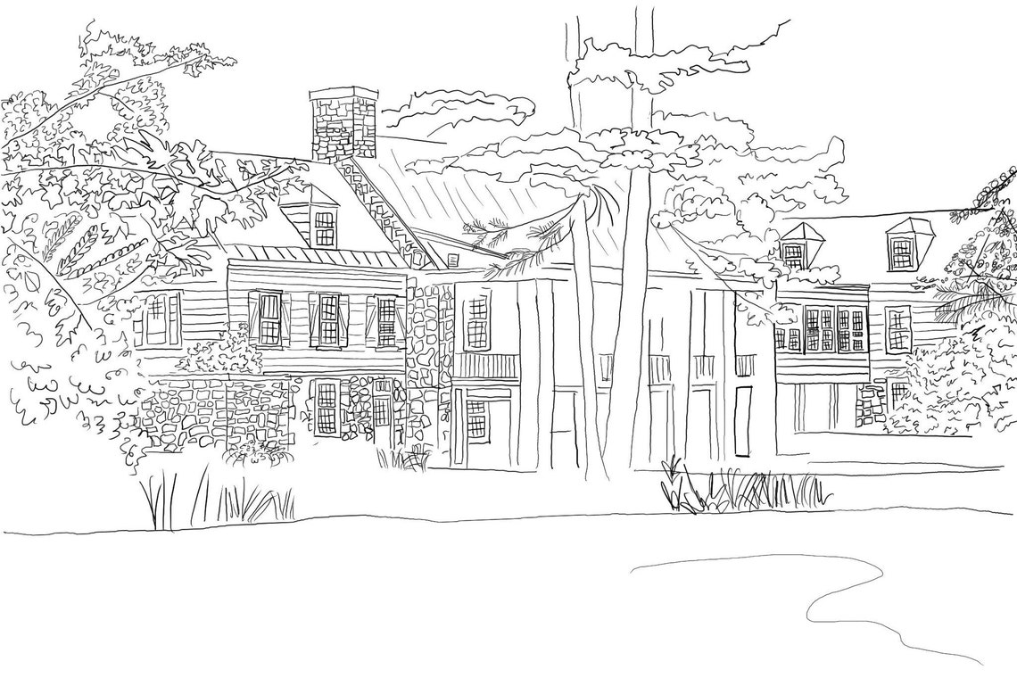 Custom Line Drawings - Etsy