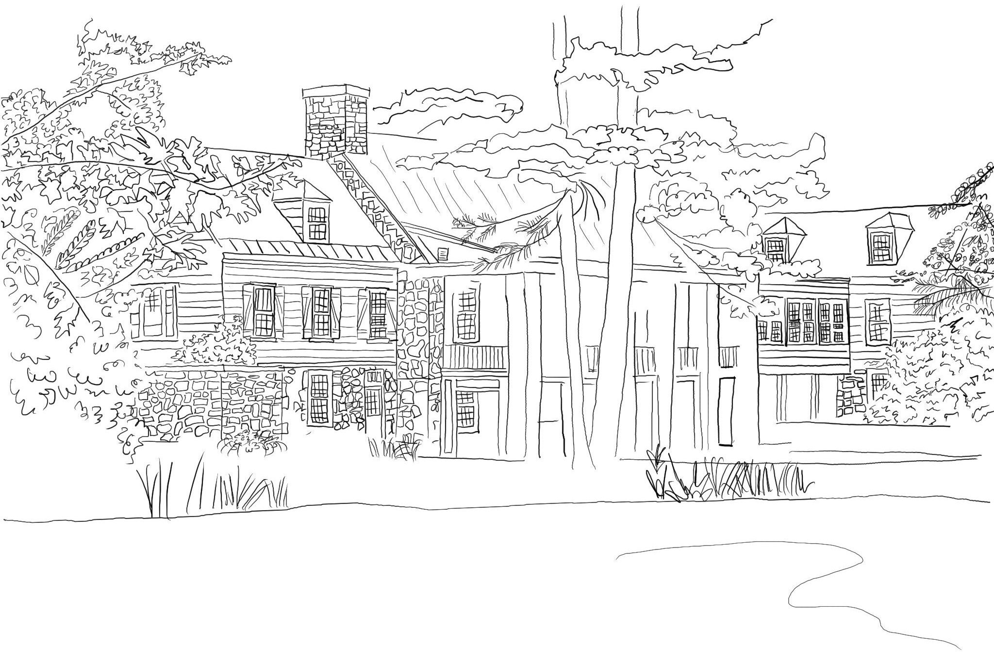 Custom Line Drawings - Etsy