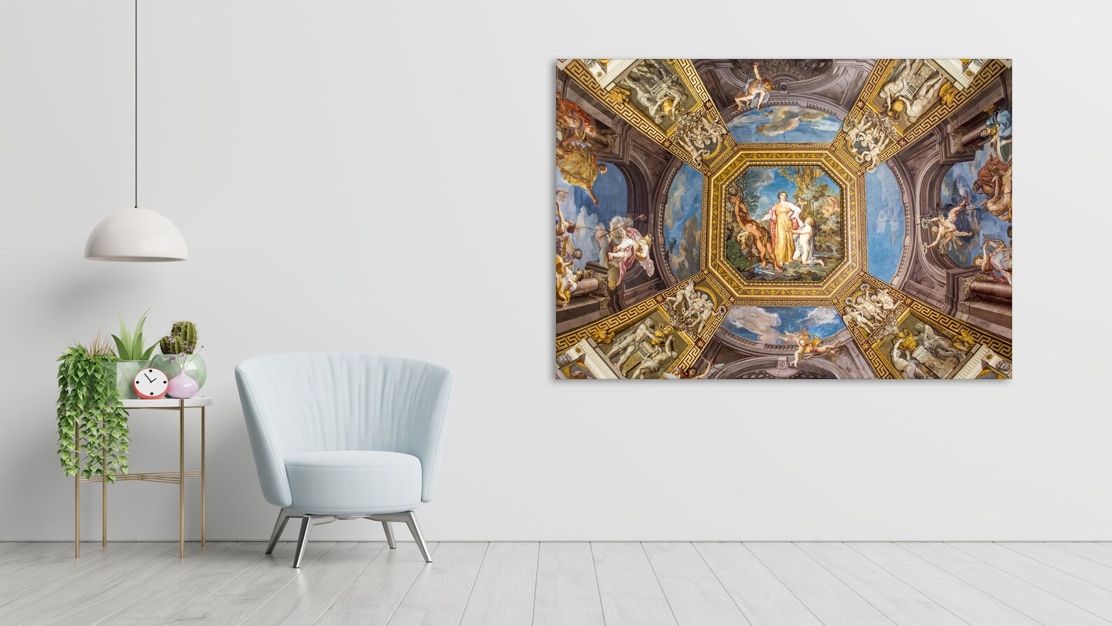 Renaissance Canvas Art Fresco Ceilings Vatican Museum - Etsy