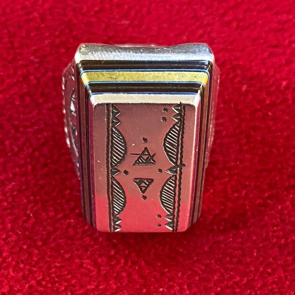 African Wood Ring - Etsy