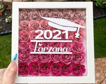 Graduation Flower Box | Etsy