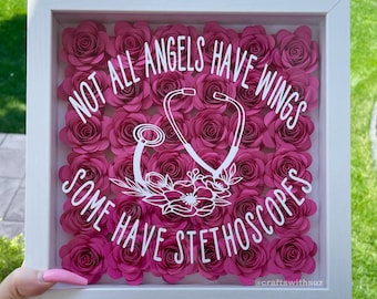 Nurse Shadow Box | Etsy