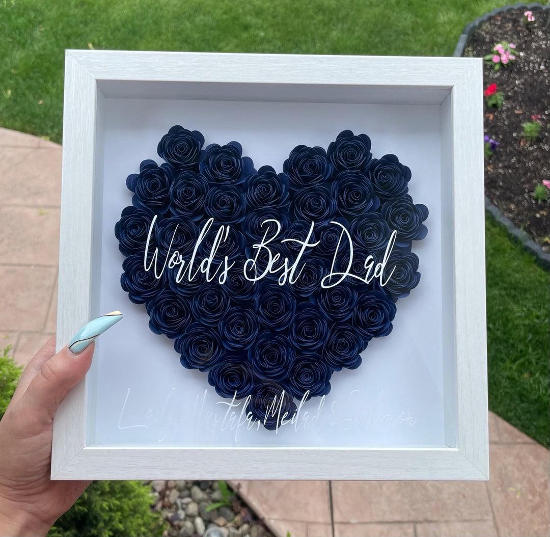Dad Flower Box | Custom Gift for Dad | Dad Christmas Gift | Dad ...