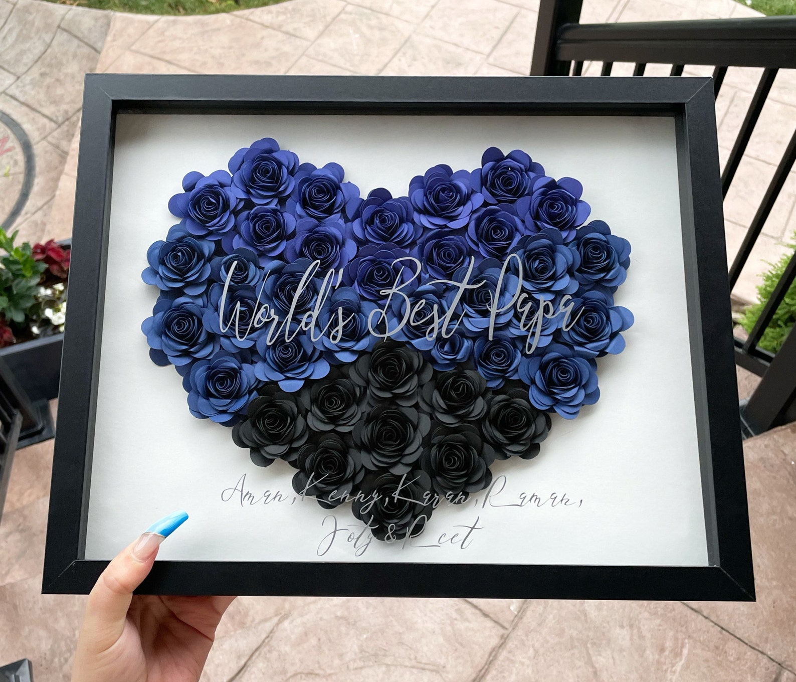 Dad Flower Box | Custom Gift for Dad | Dad Christmas Gift | Dad ...