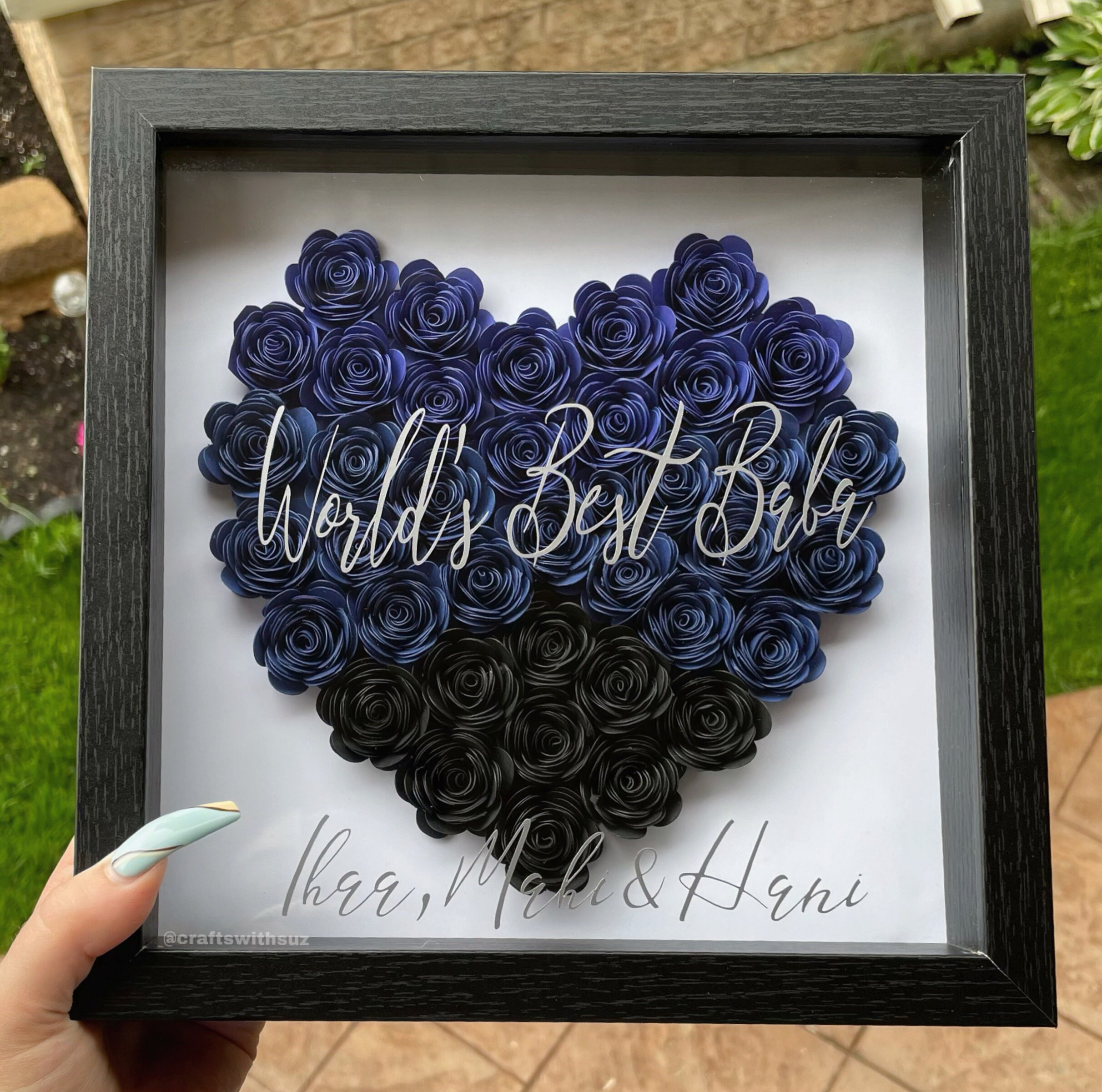 Dad Flower Box | Custom Gift for Dad | Dad Christmas Gift | Dad ...