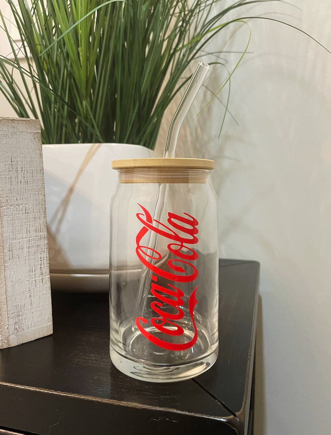 Coca Cola Beer Glass Can | Coke Tumbler | Glass Coffee Cup | Soda Glass ...