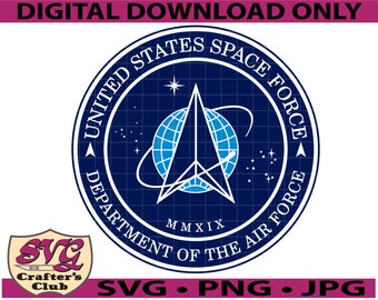 Space Force Svg | Etsy