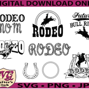 Rodeo Bundle SVG Design for Cricuts and Silhouettes - Etsy