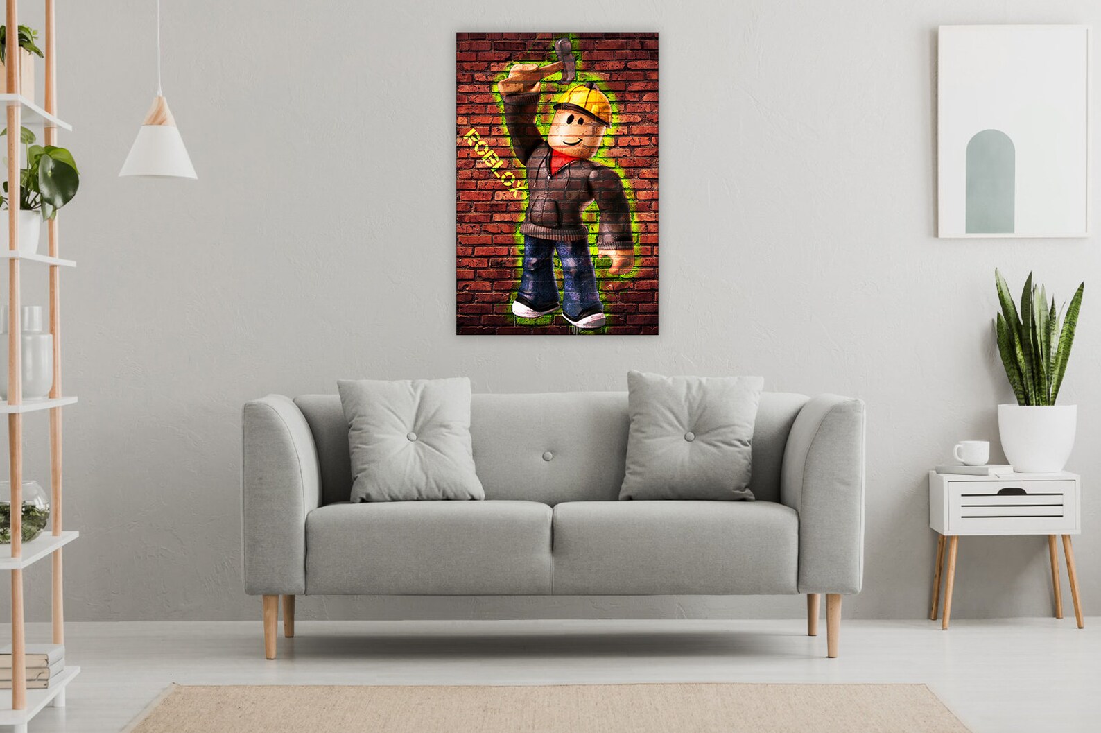 Roblox Game Graffiti Pop Art Print Poster Wall Art Modern - Etsy