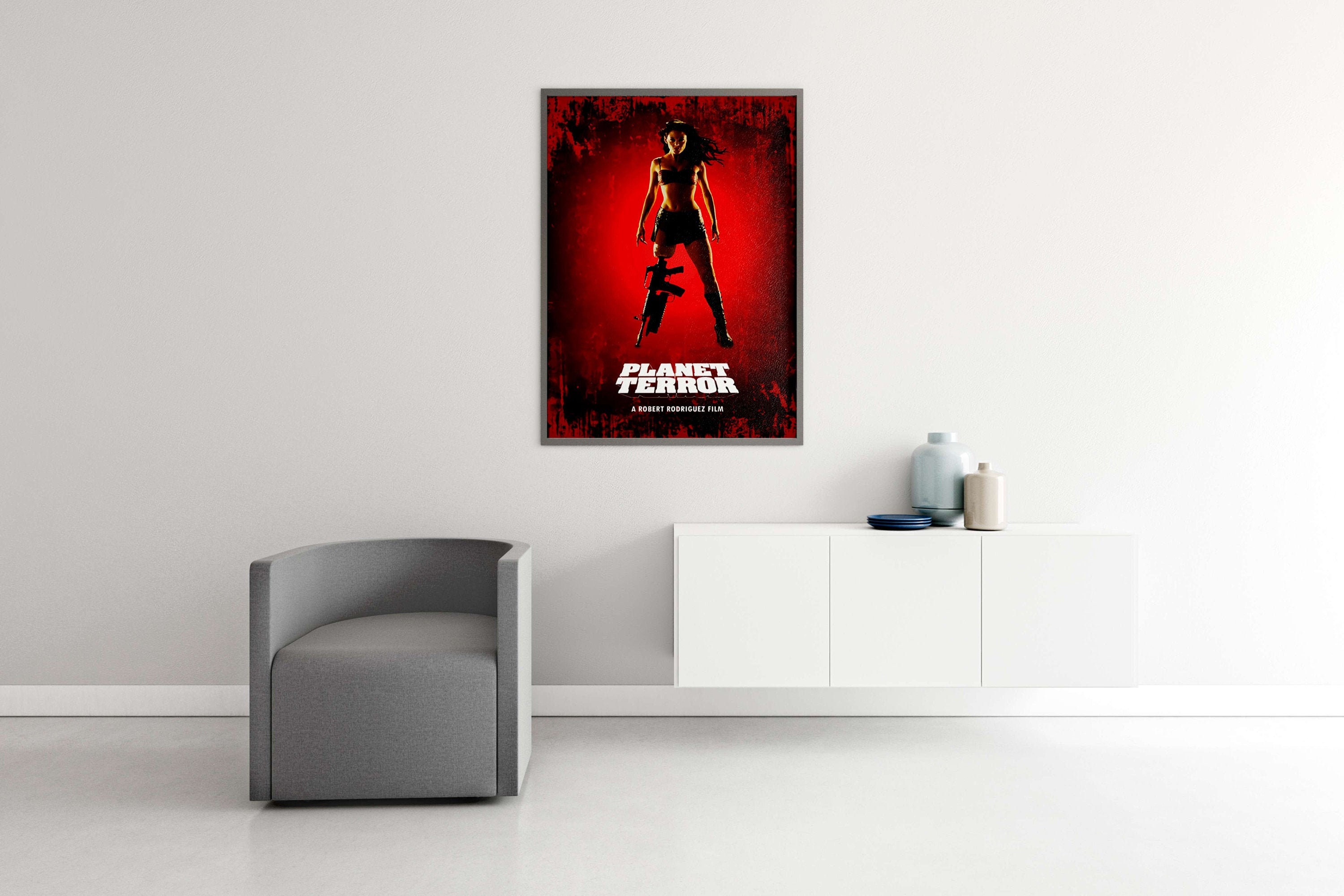 Planet Terror Poster Stile Druck Poster Wandkunst | Etsy