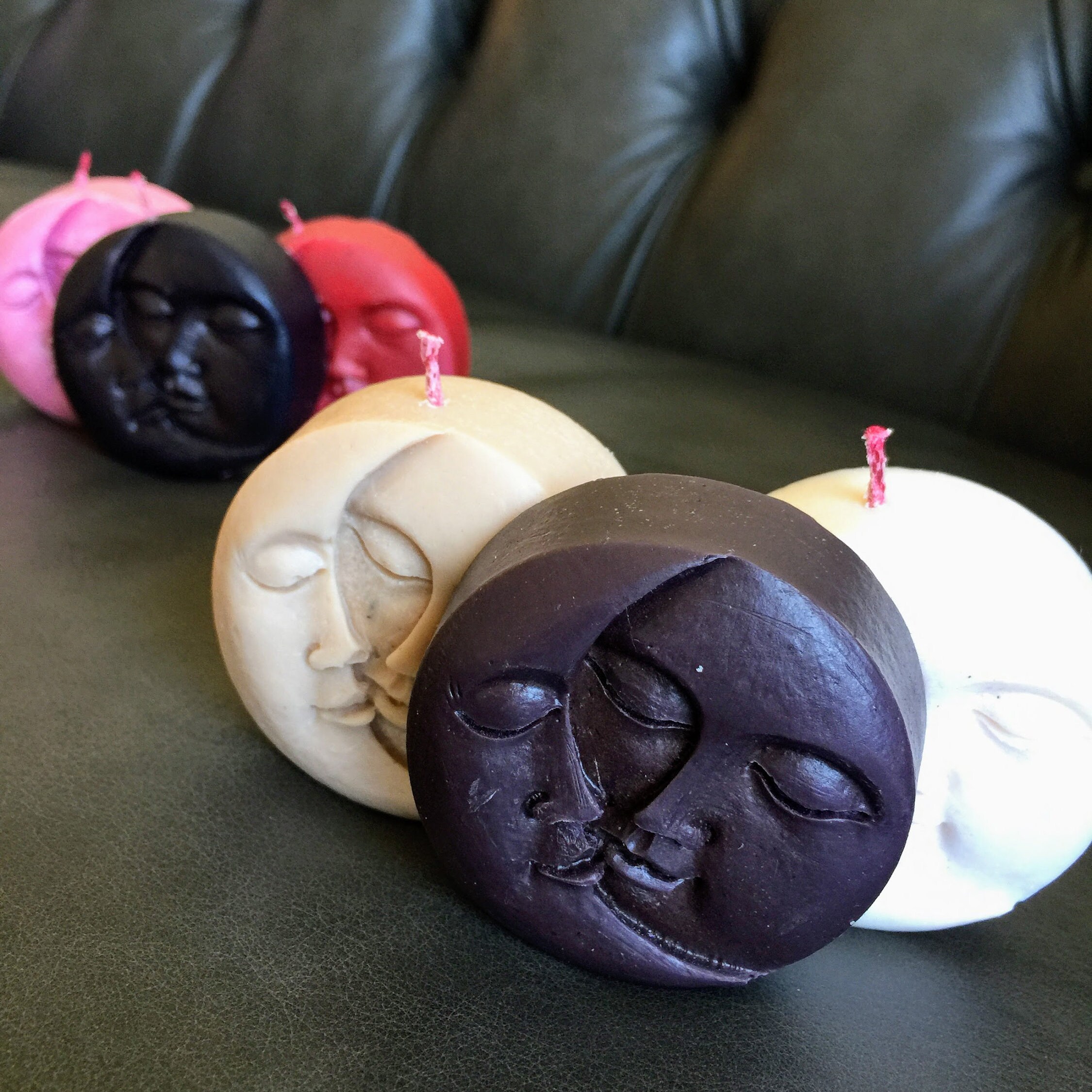 SUN and MOON candle / Balance candle / Wishing candle / | Etsy