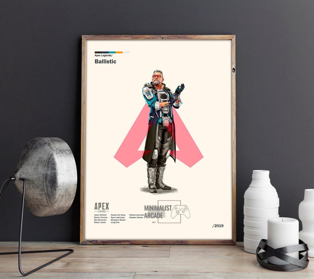 Ballistic Apex Legends Minimal Poster - Etsy