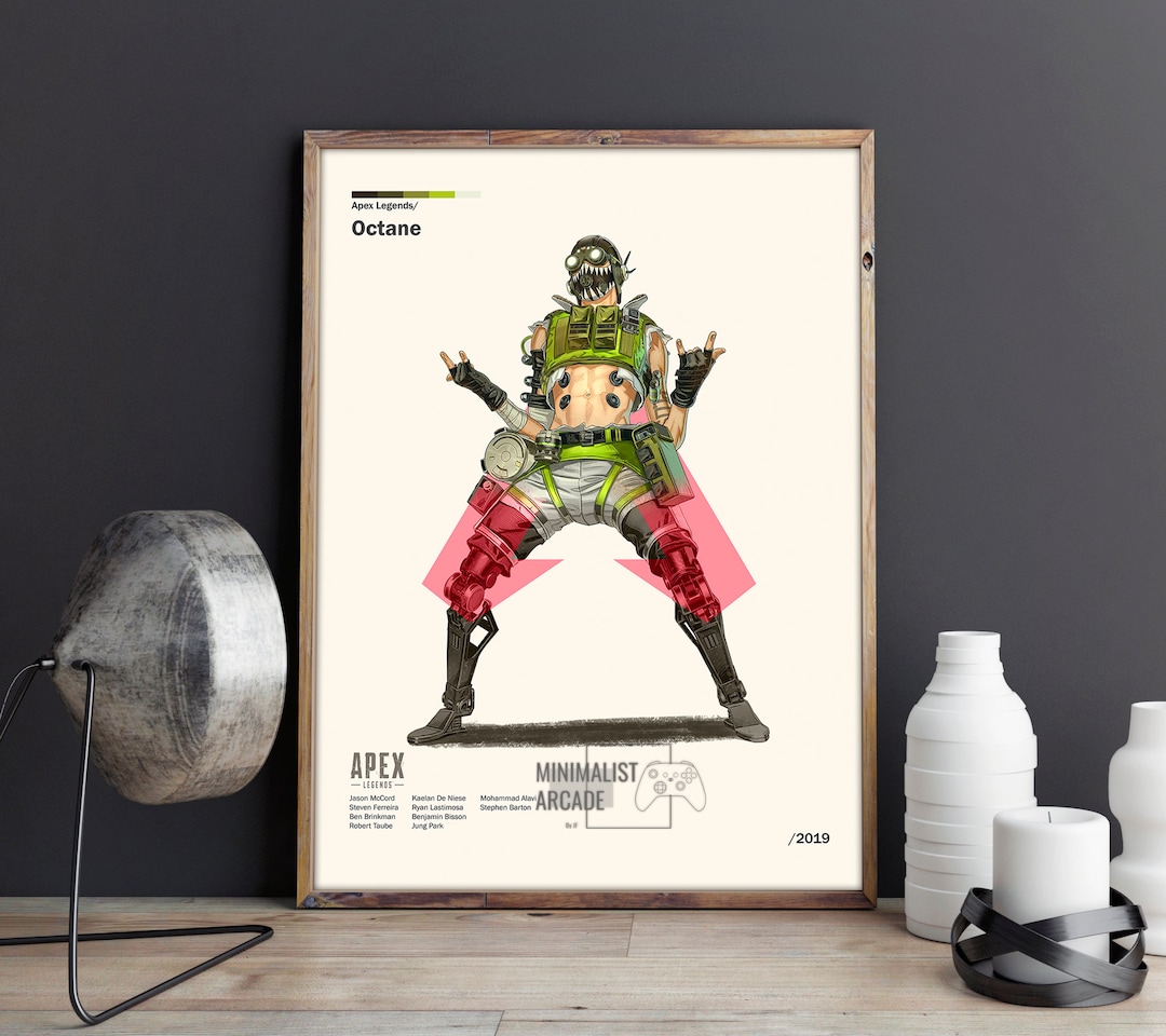 Octane Apex Legends Minimal Poster - Etsy