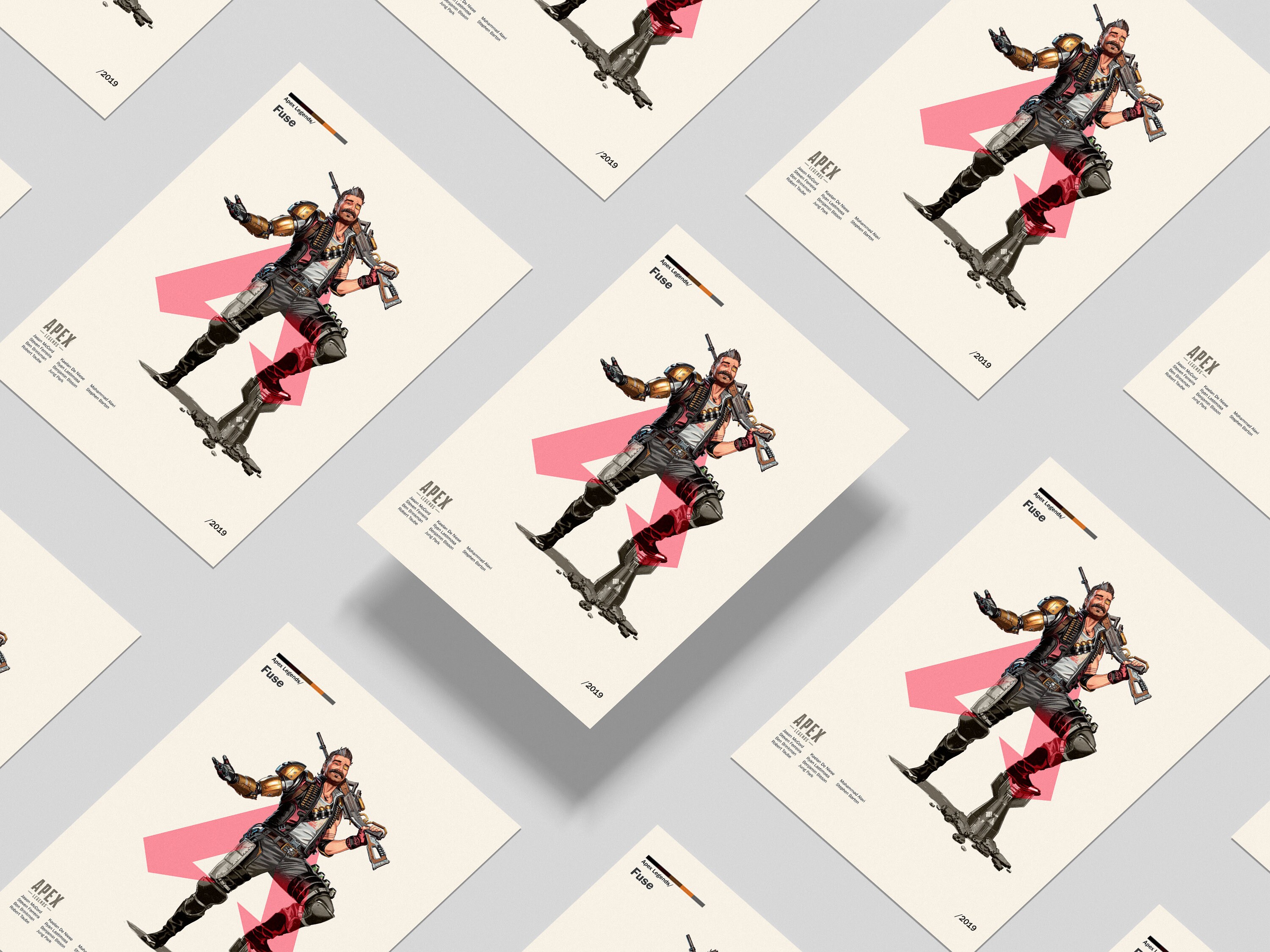 Fuse Apex Legends Minimal Poster - Etsy