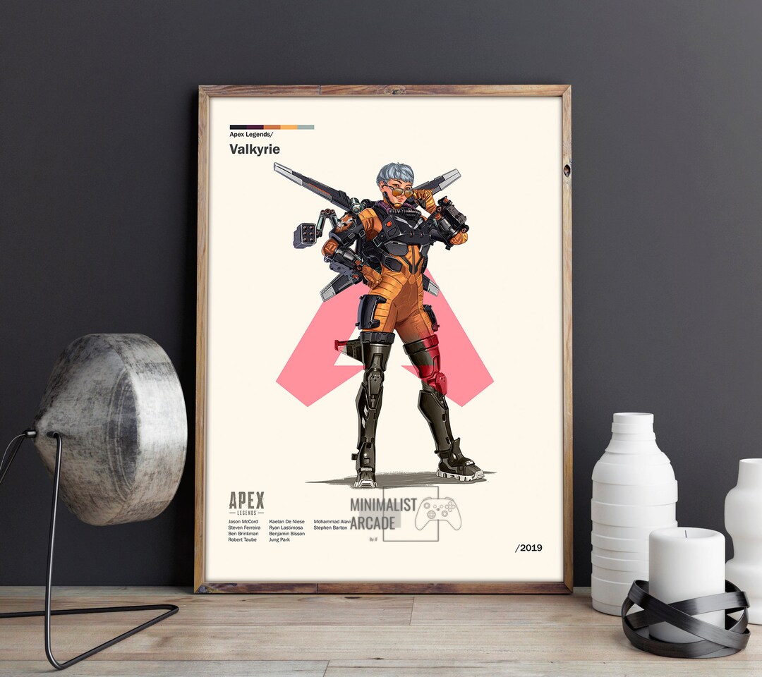 Valkyrie Apex Legends Minimal Poster - Etsy