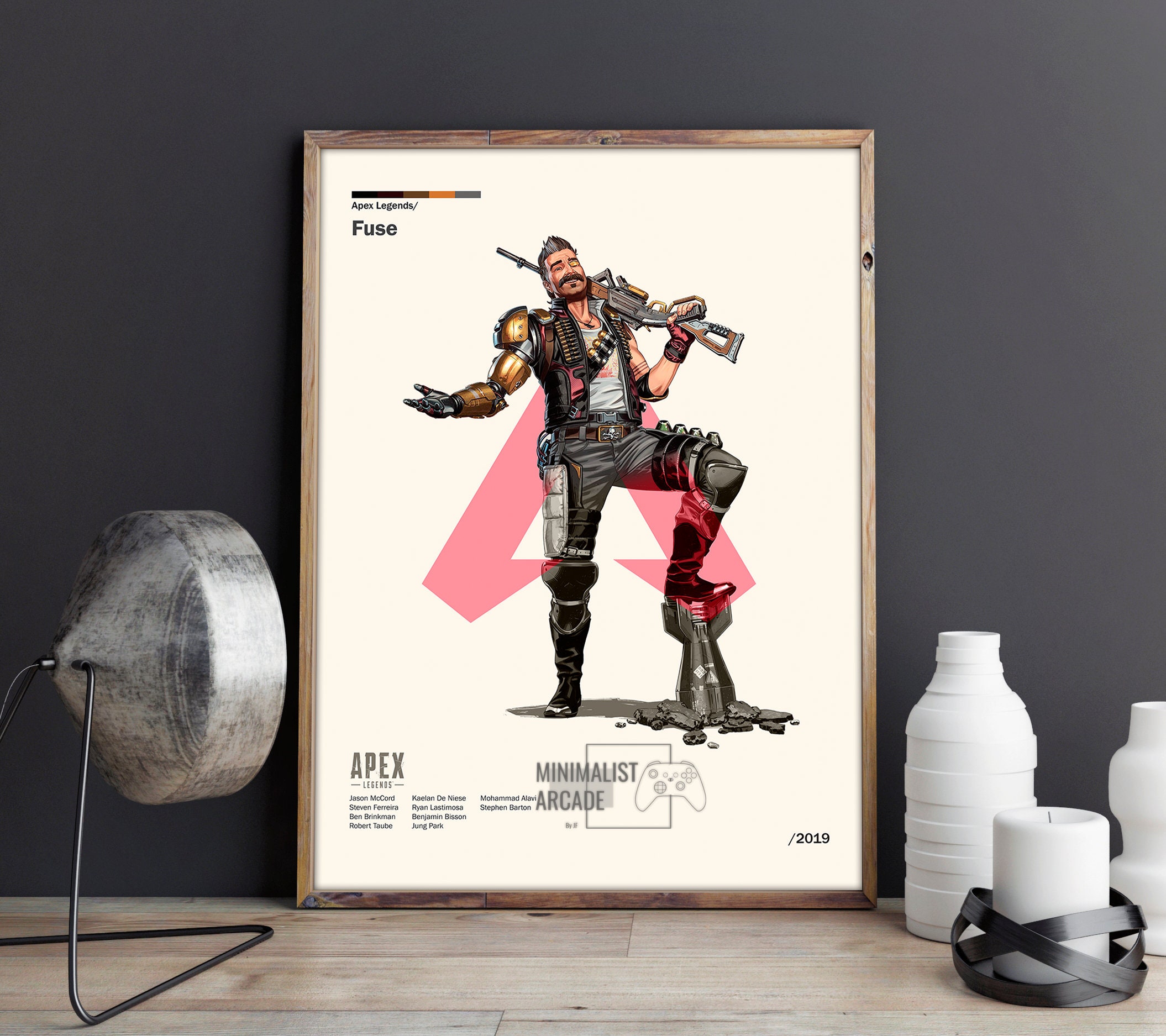 Fuse Apex Legends Minimal Poster - Etsy