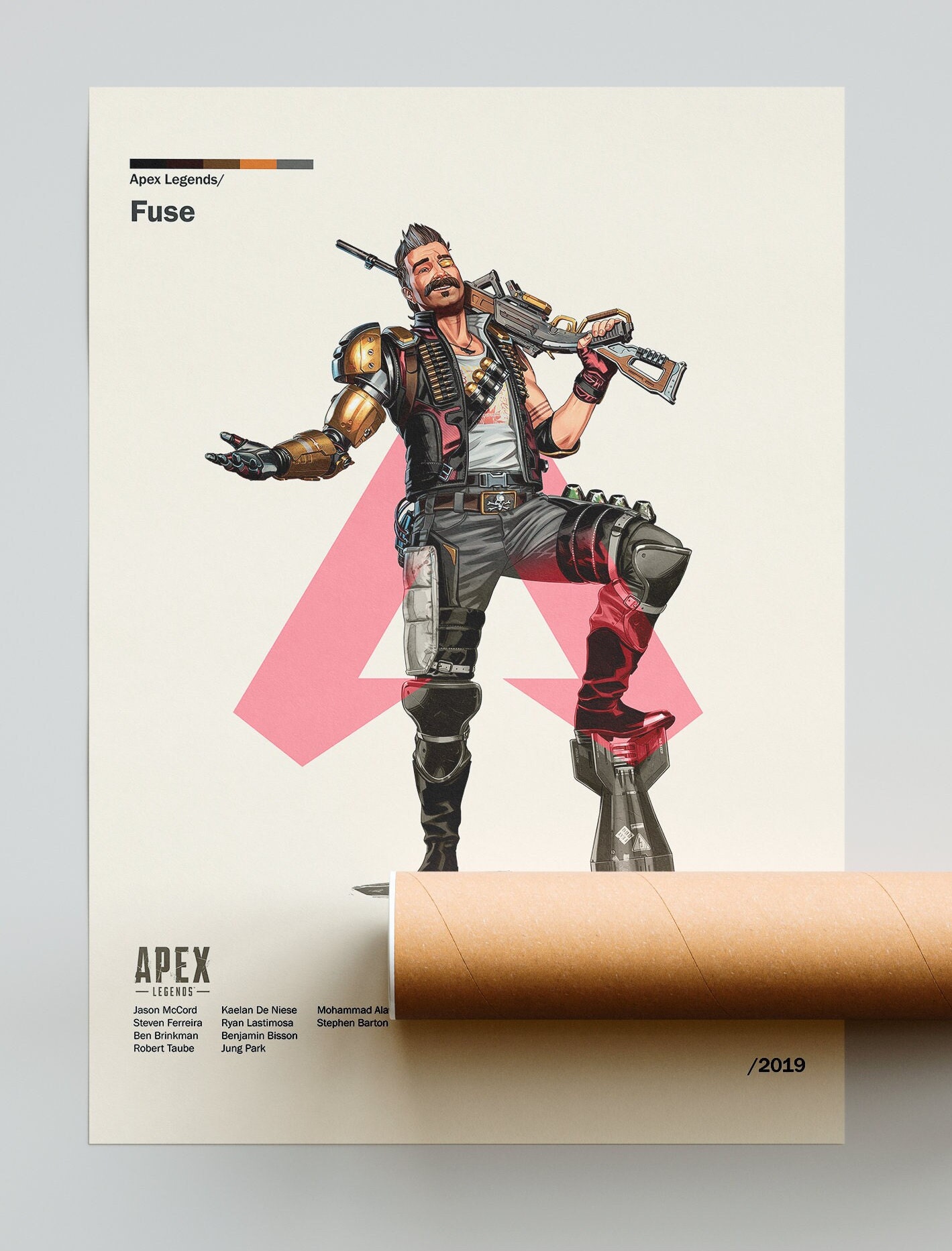 Fuse Apex Legends Minimal Poster - Etsy