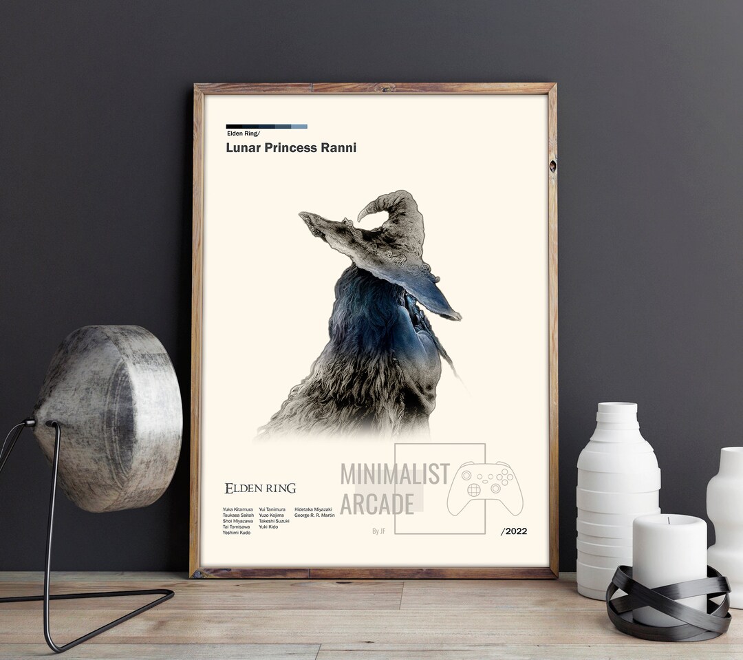 Lunar Princess Ranni Elden Ring Minimal Poster - Etsy