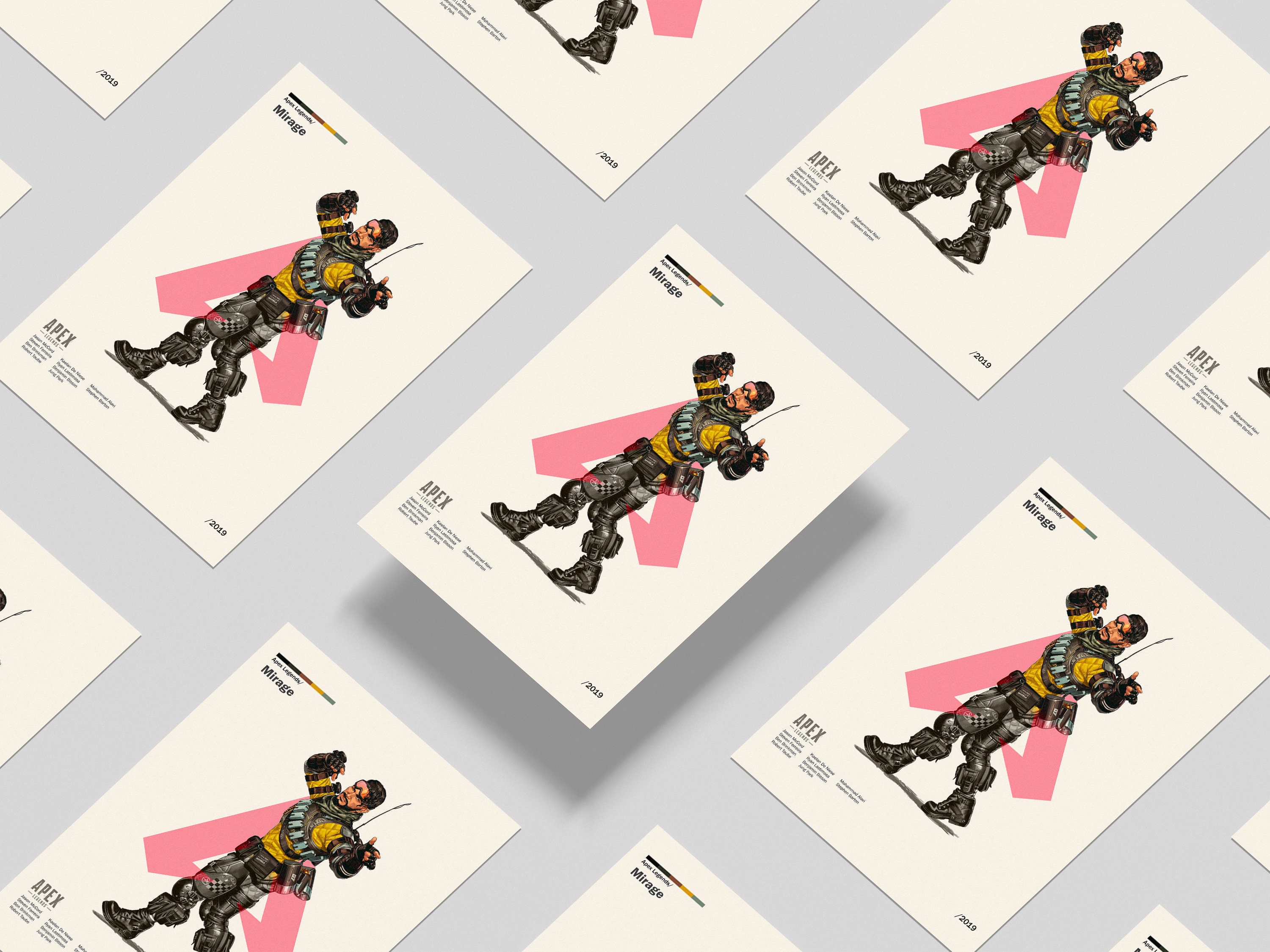 Mirage Apex Legends Minimal Poster - Etsy