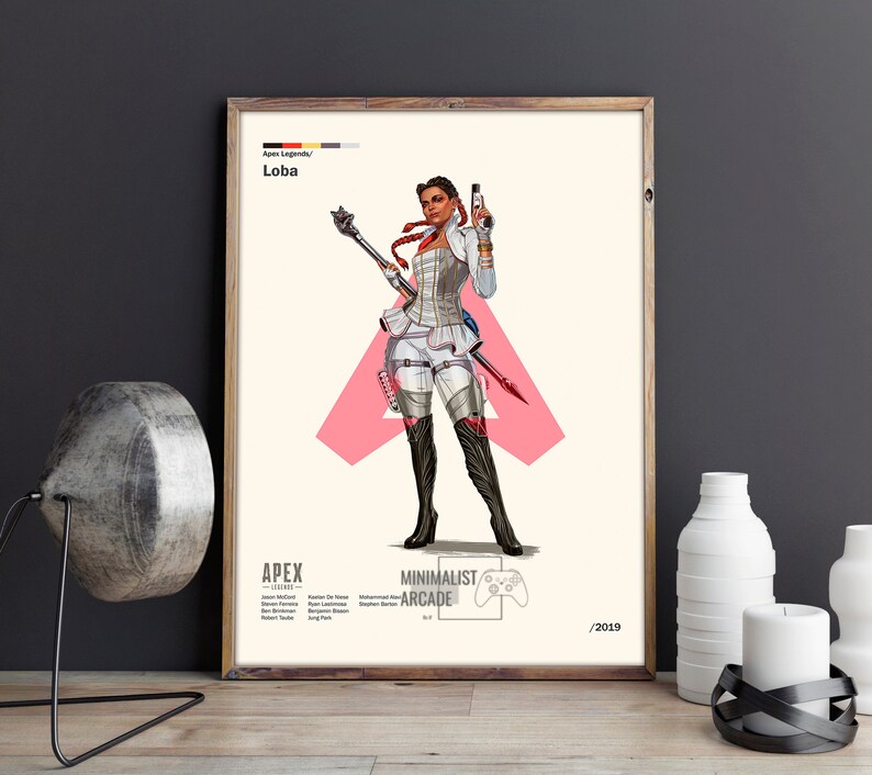 Loba - Apex Legends Minimal Poster - Etsy