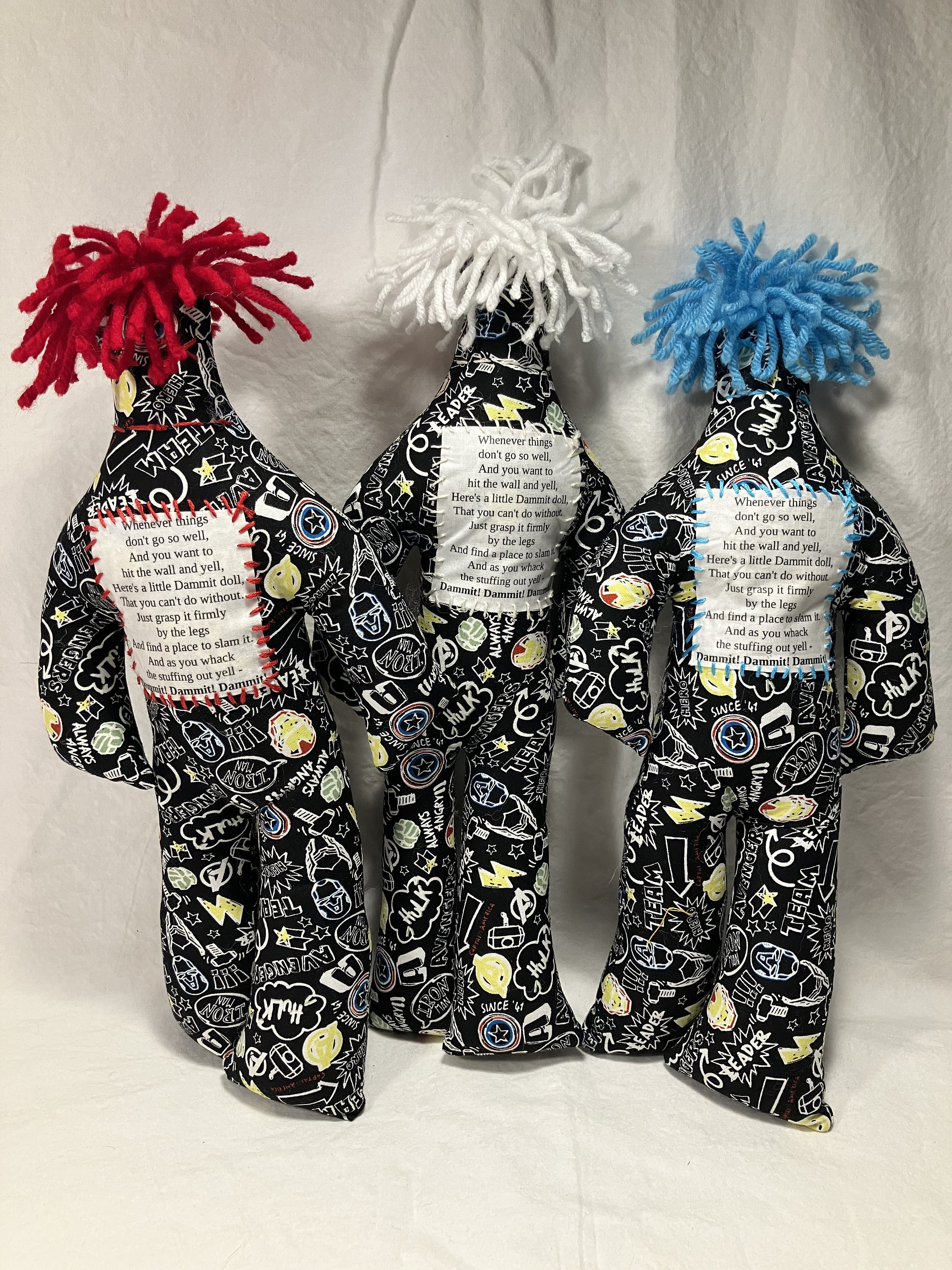 Dammit Dolls Superhero Collection - Etsy