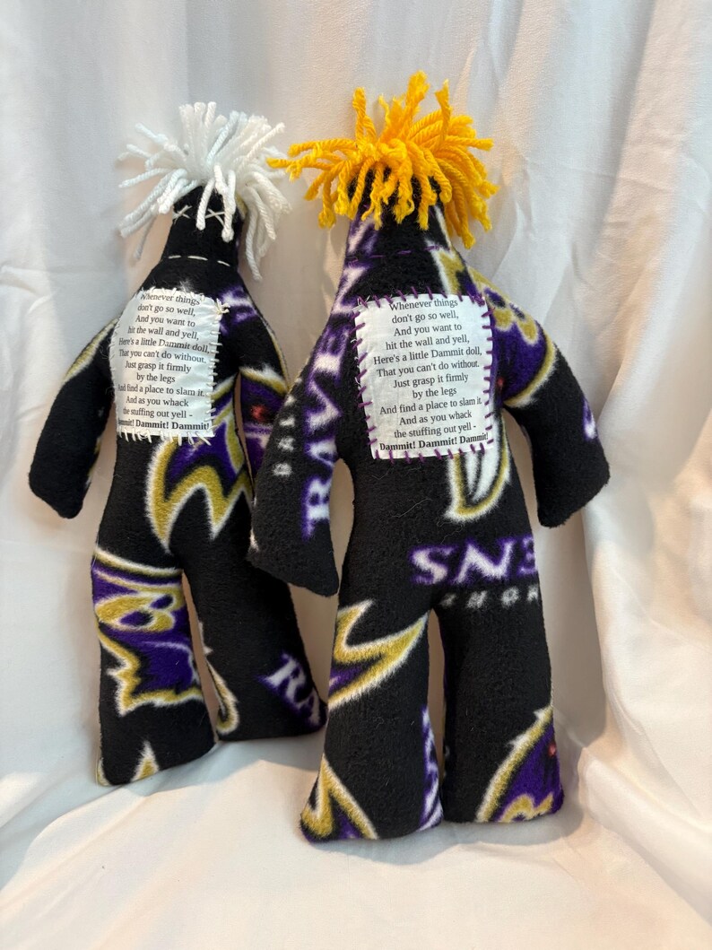 Dammit Dolls - NFL Collection - Etsy