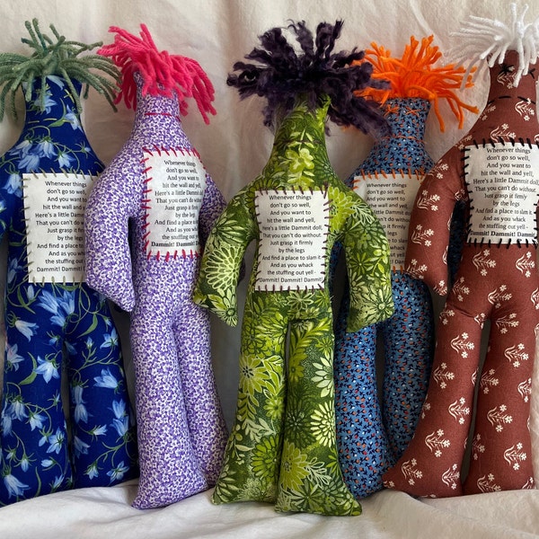 Dammit Doll Pattern - Etsy