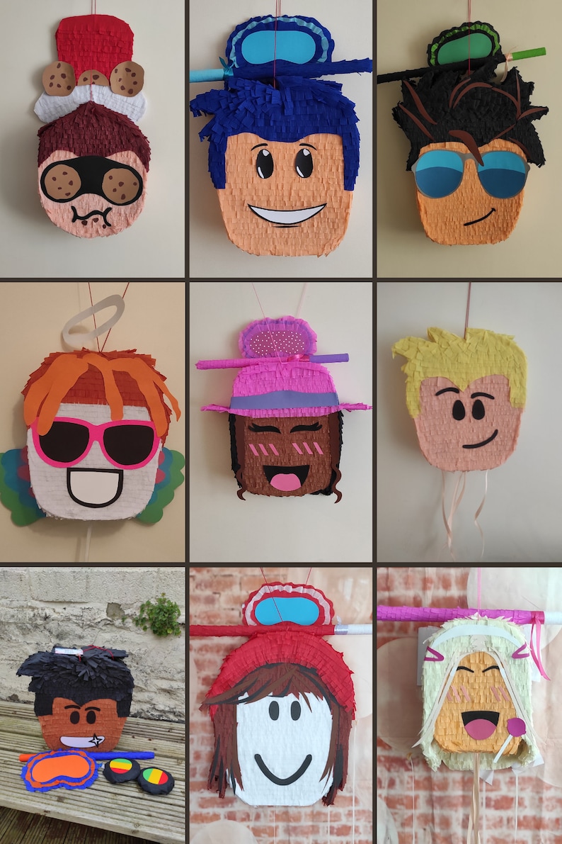 Roblox Pinata: Game Theme Birthday Party Decoration - Etsy UK