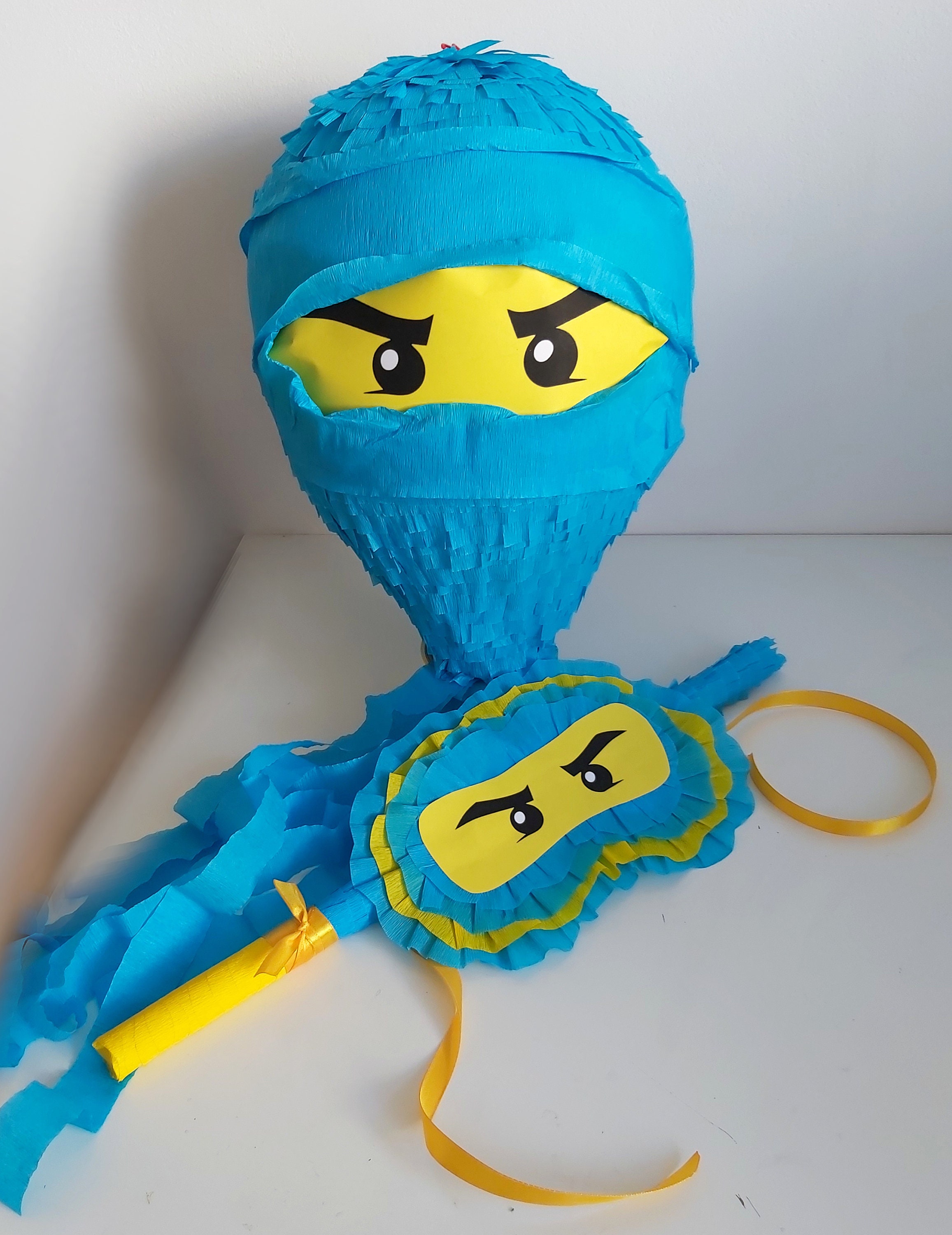 Lego Pinata Ninjago Lego Inspired Pinata for boy Boy - Etsy Nederland
