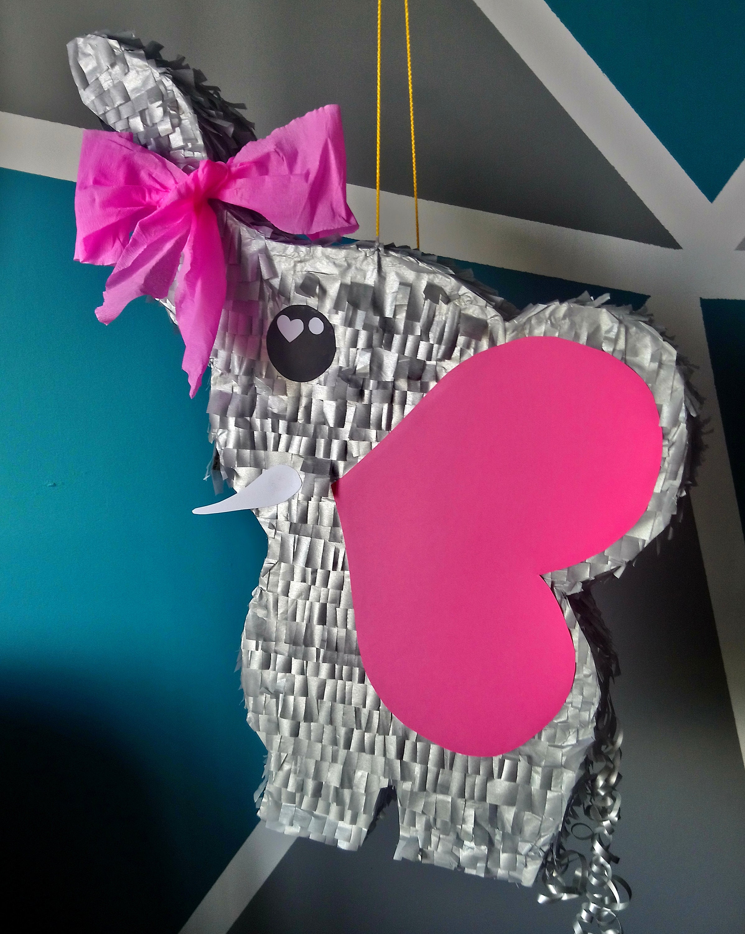 Elephant Pinata Piniata for Birthday Baby Shower Pinata - Etsy UK