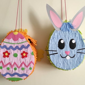 Easter Mini Pull String Piñata Mini Easter Pinata Easter Bunny Easter ...
