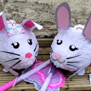 Easter Mini Pull String Piñata Mini Easter Pinata Easter Bunny Easter ...