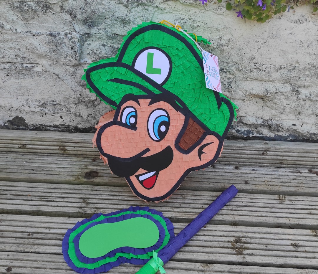 Luigi Pinata Mariu Pinata Super Mario Bros Pinata Party - Etsy
