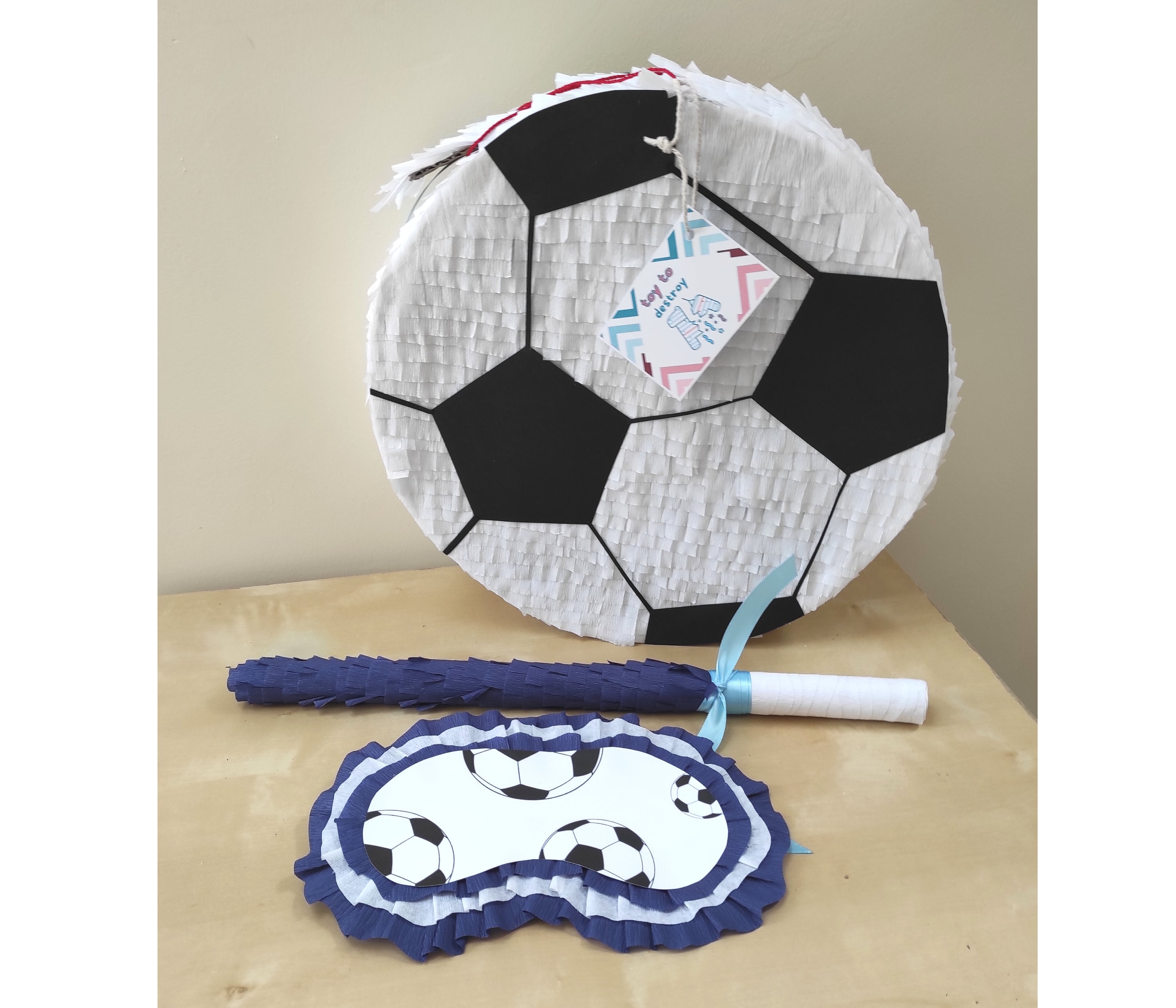 Pinata de fútbol / Piniata de fútbol / Fiesta deportiva / | Etsy