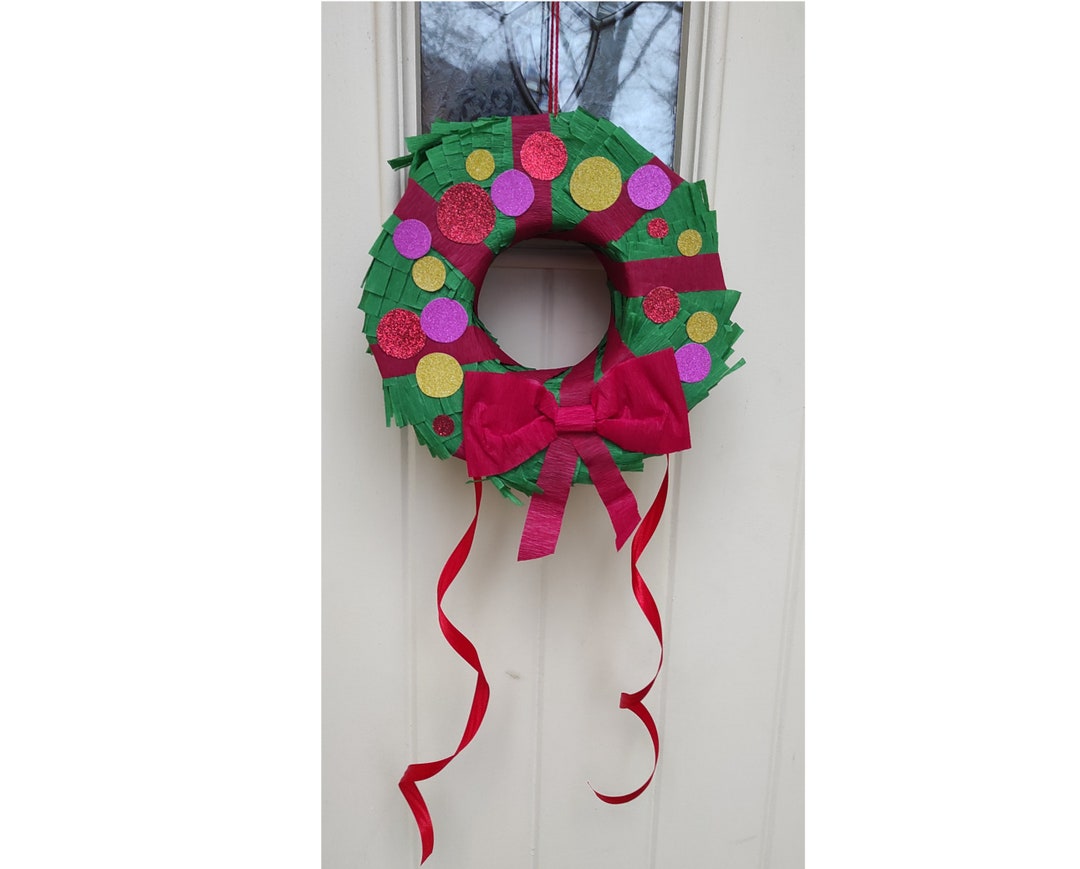 Christmas Wreath Pinata | Pinata for Christmas | Christmas Gift ...