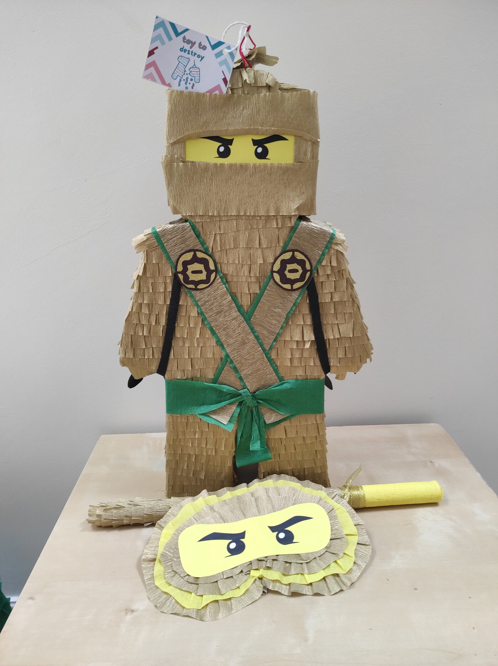 Lego Pinata Ninjago Piniata Lego Inspiration Pinata for - Etsy