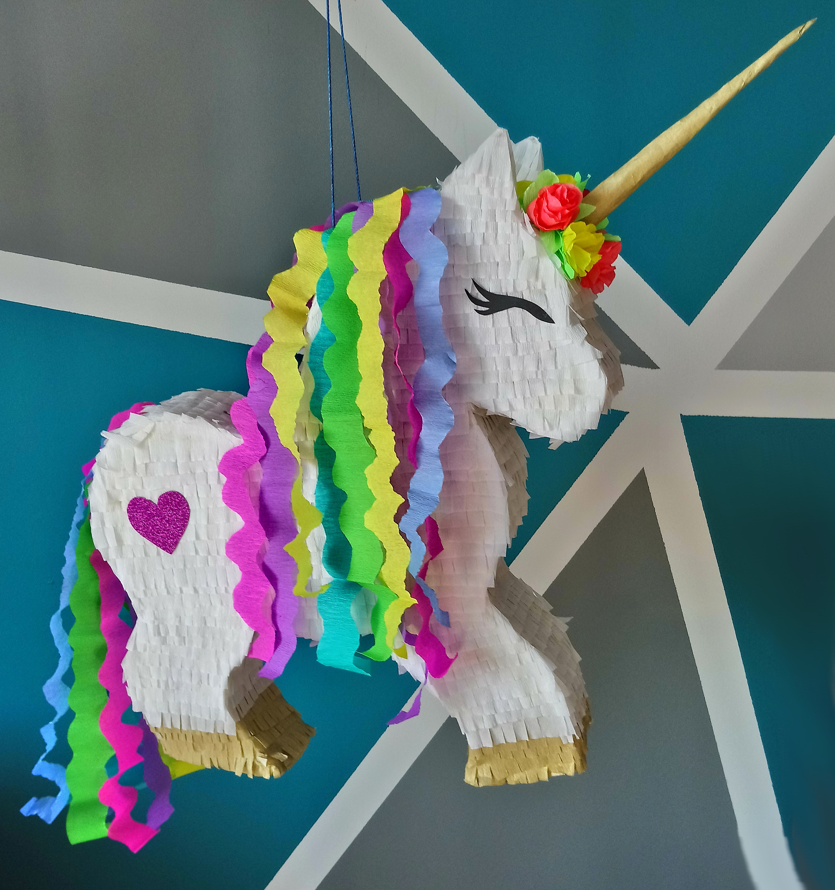 Unicorn pinata Pegasus piñata Pinata for party Unicorn | Etsy