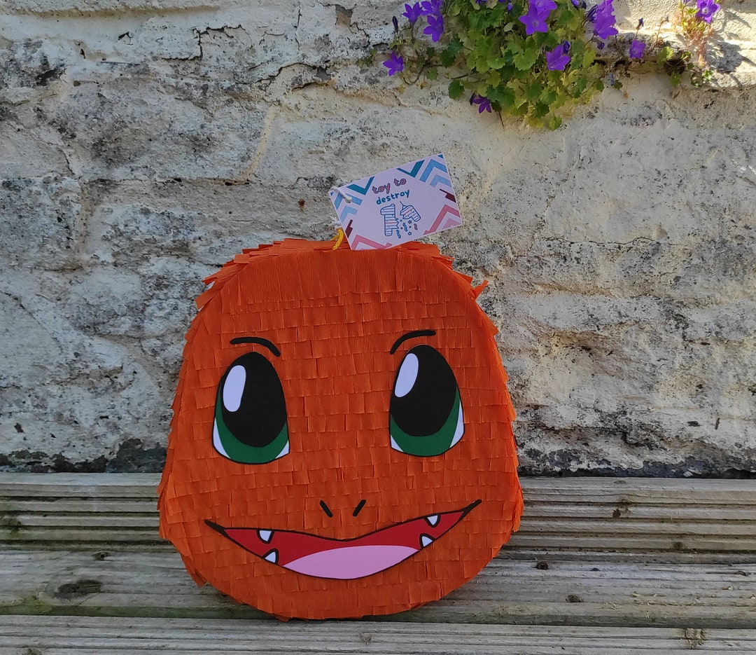 Charmander Pinata | Pokemon Isnpired | Piniata for Birthday | Pokemon ...
